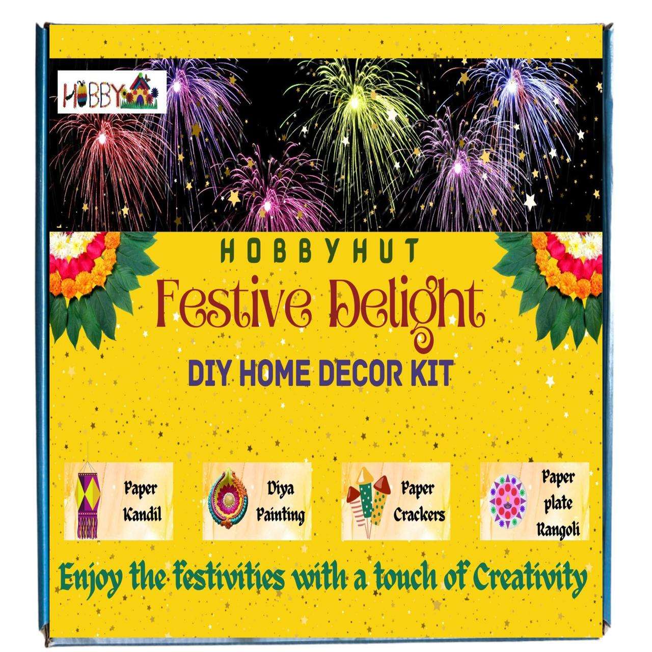 HOBBYHUT Festive Delight DIY Diwali Decor Kit - HobbyHut